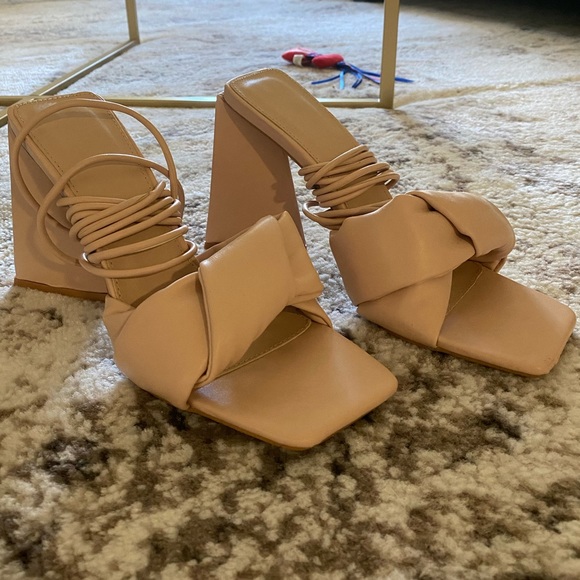 REVOLVE | Shoes | Revolve Wrap Heels | Poshmark